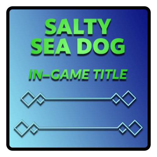 Salty Sea Dog Title