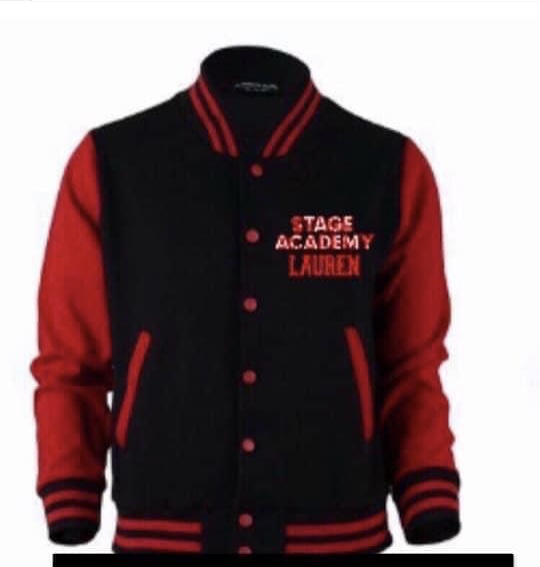 Varsity Jacket with name on front