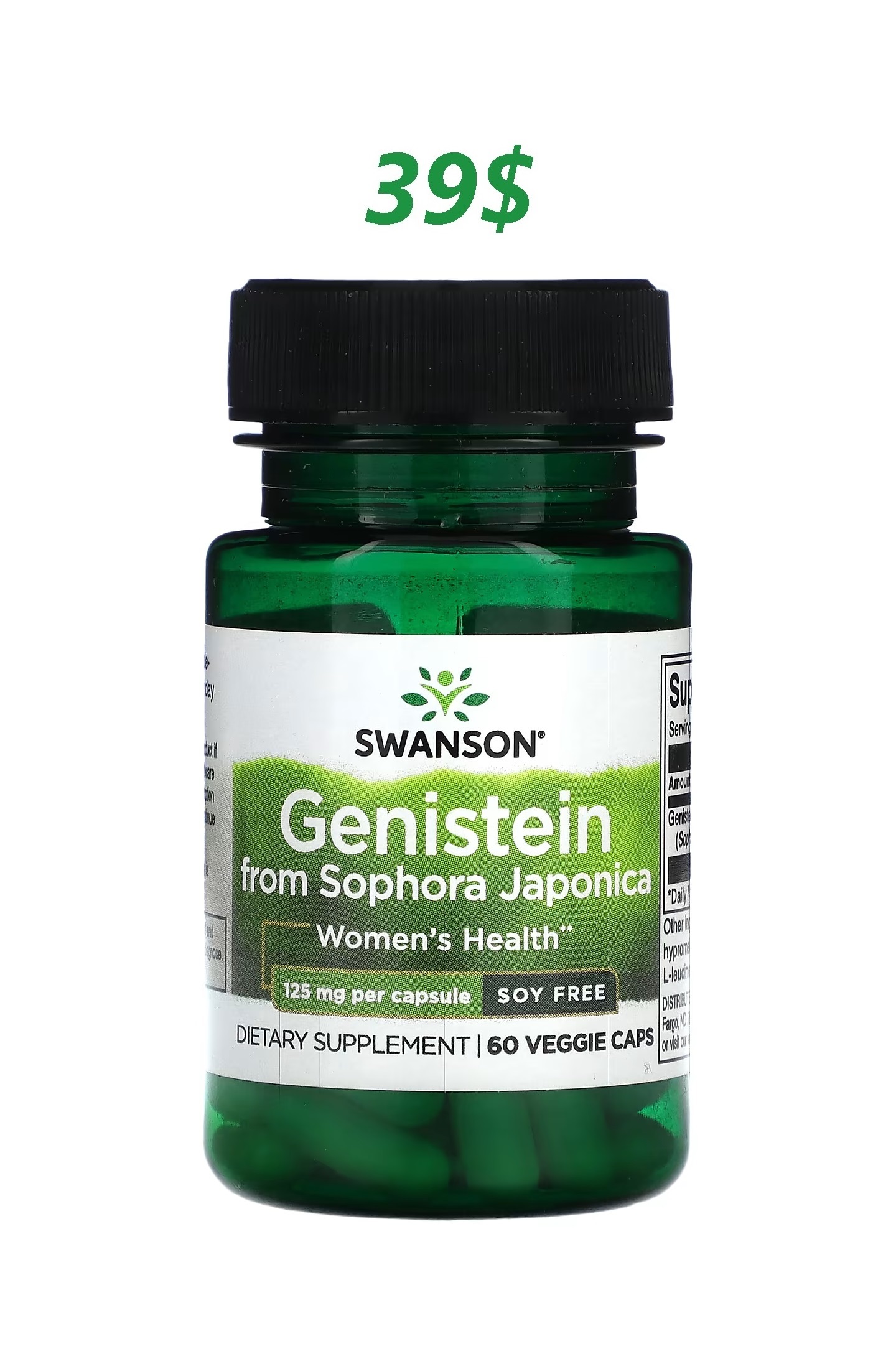 Genistein 125mg 60' - Swanson