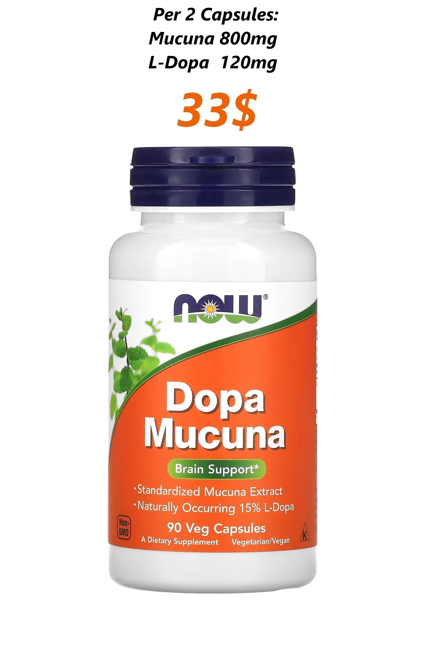 Dopa Mucuna 90' - NOW