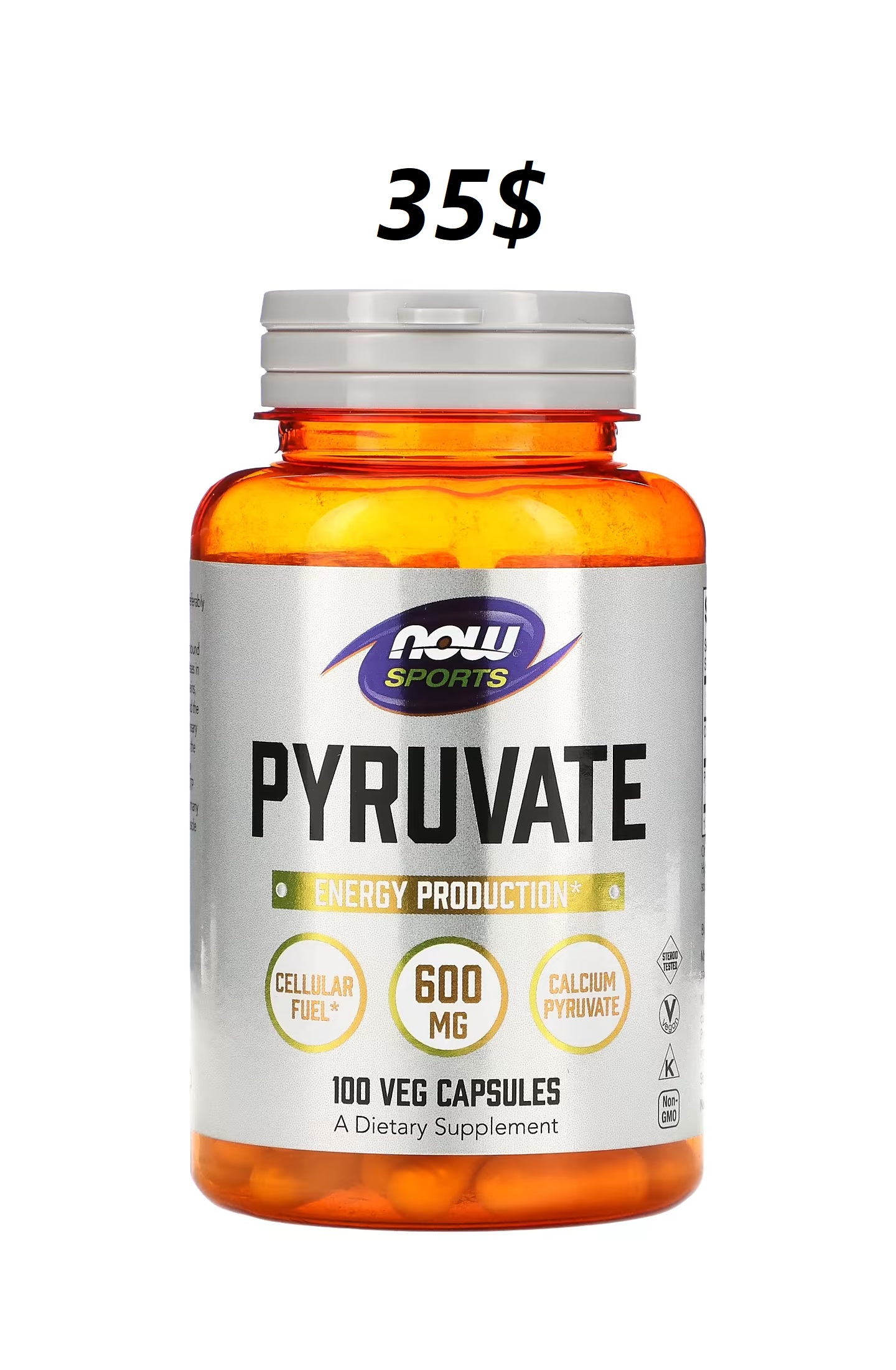 Pyruvate 600mg 100' - NOW
