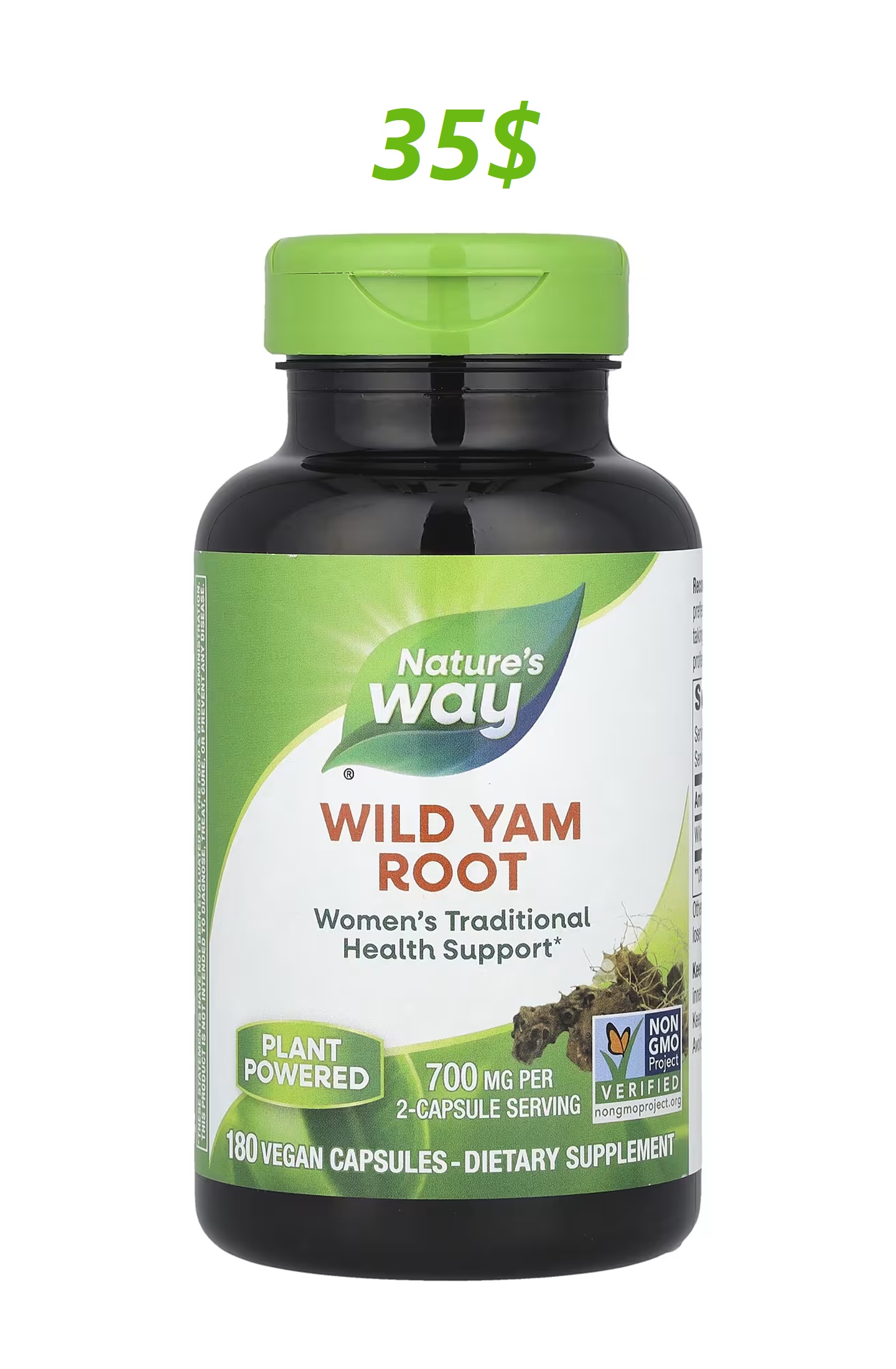 Wild Yam 700mg 180' - Nature's Way
