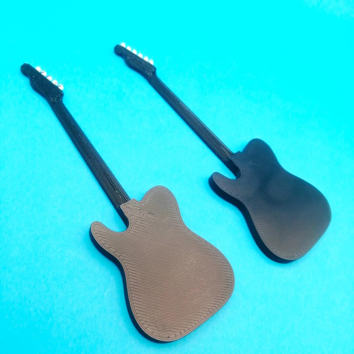 x1 3D Printed 120mm Guitar - Telecaster