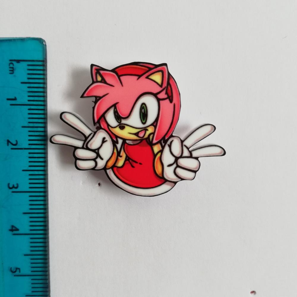 Sonic the Hedgehog - Amy Rose Pin Badge Bundle