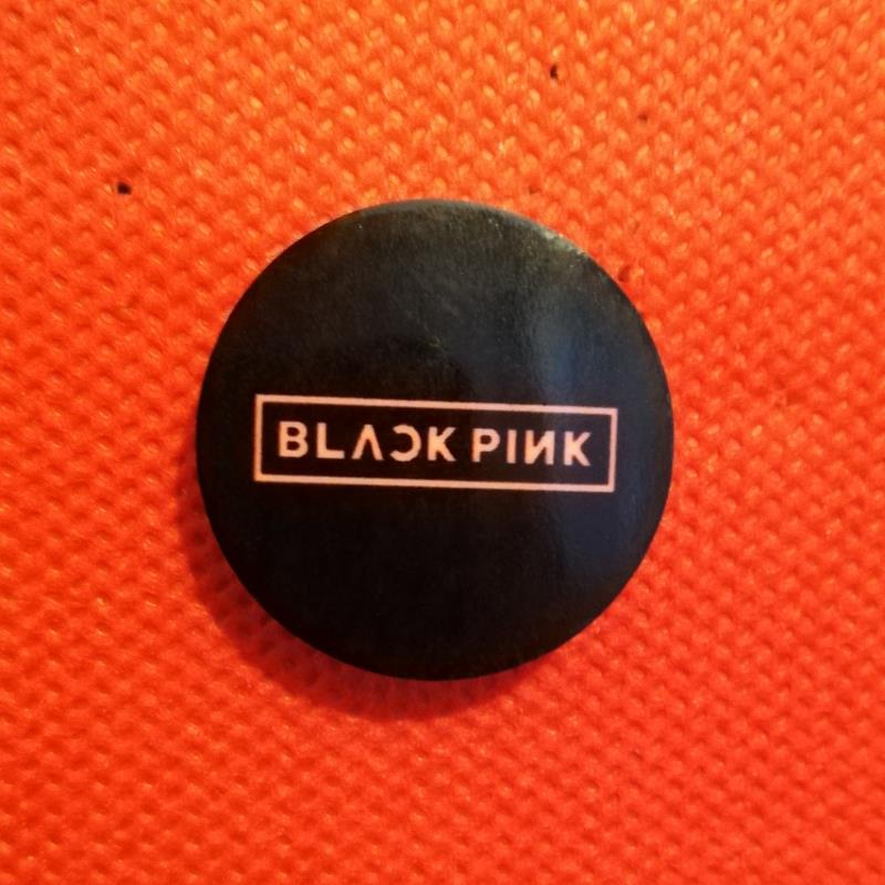 Blackpink pin badge - Black Version