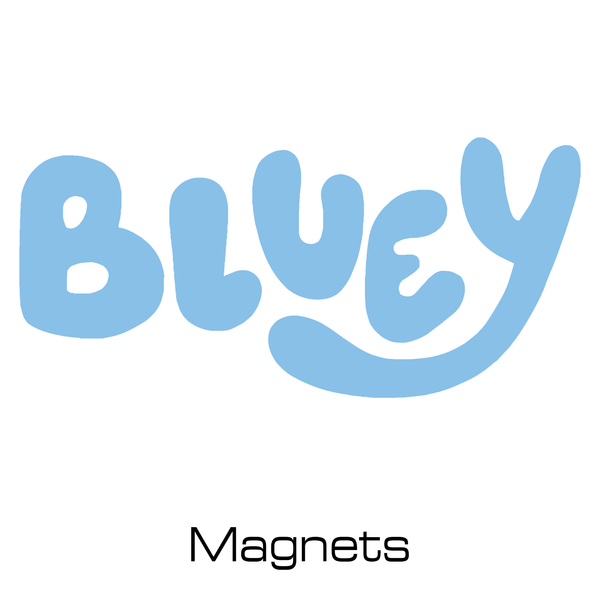 Bluey magnets