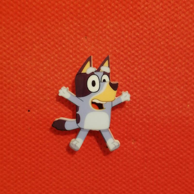 Bluey pin badge -Jumping Bluey