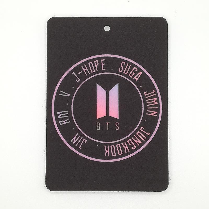 BTS logo car air freshener