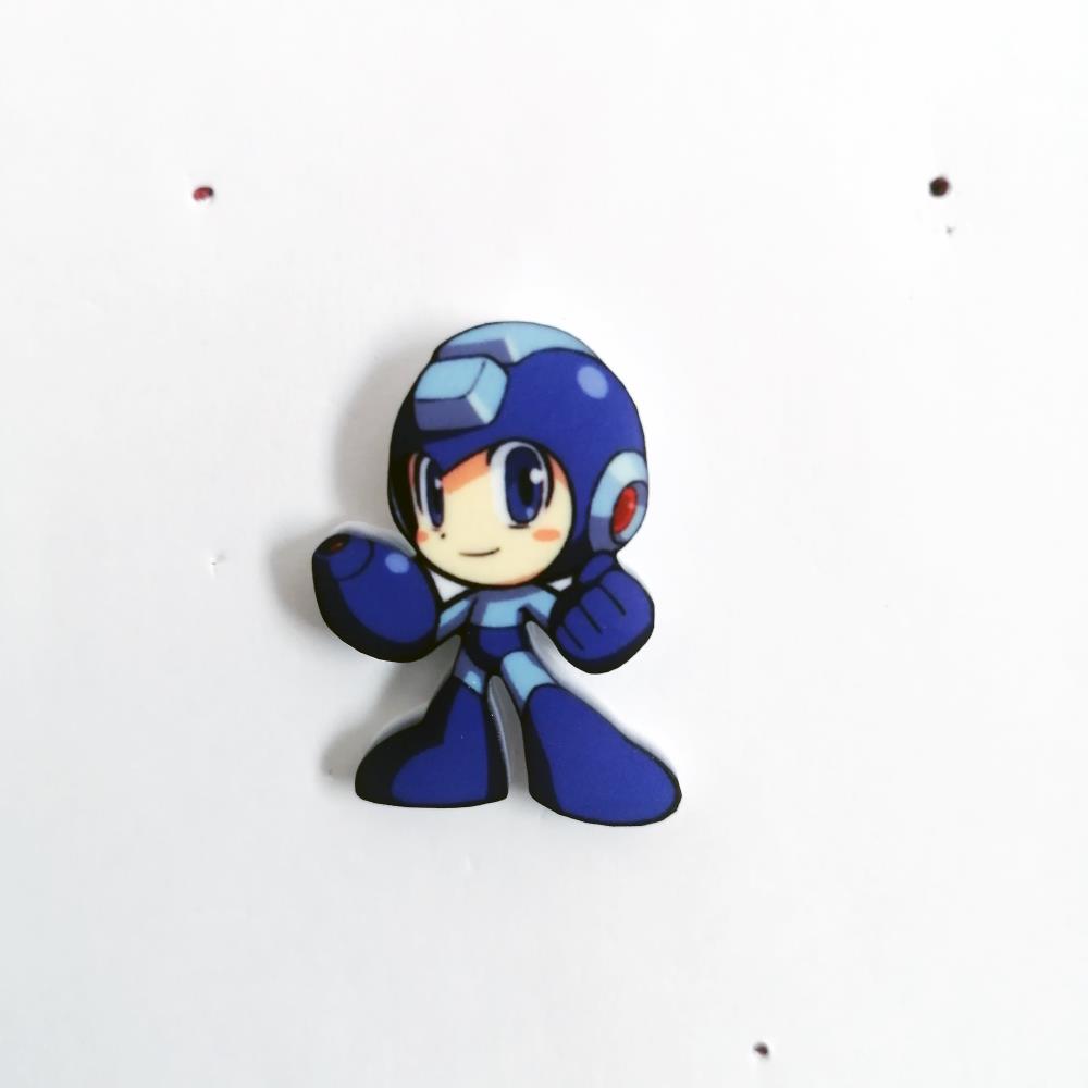 Classic Mega Man pin badge