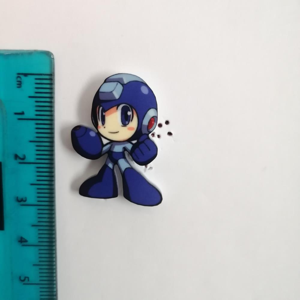 Classic Mega Man pin badge