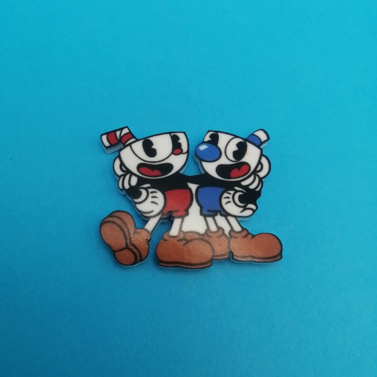 Cuphead - Cuphead and Mugman pin badge