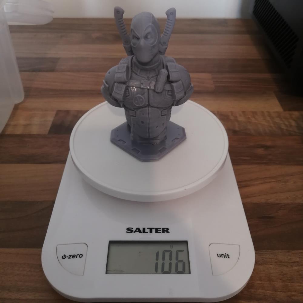 Deadpool - Resin 3D Printed Bust