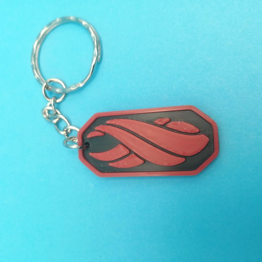 Dead Space 3D Printed Keyring