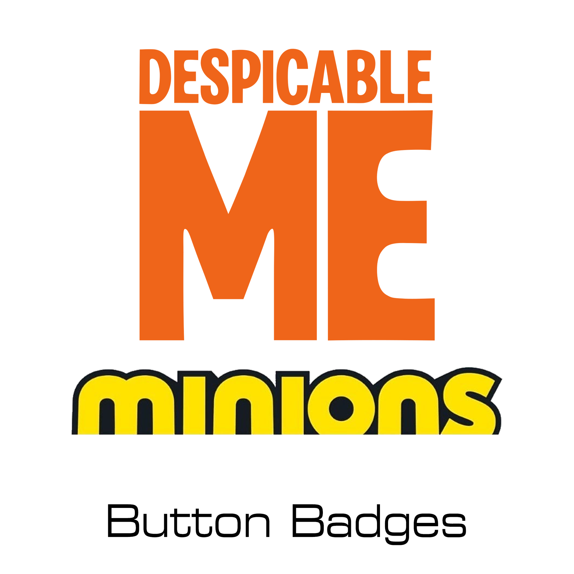 Despicable Me - Minions button badges