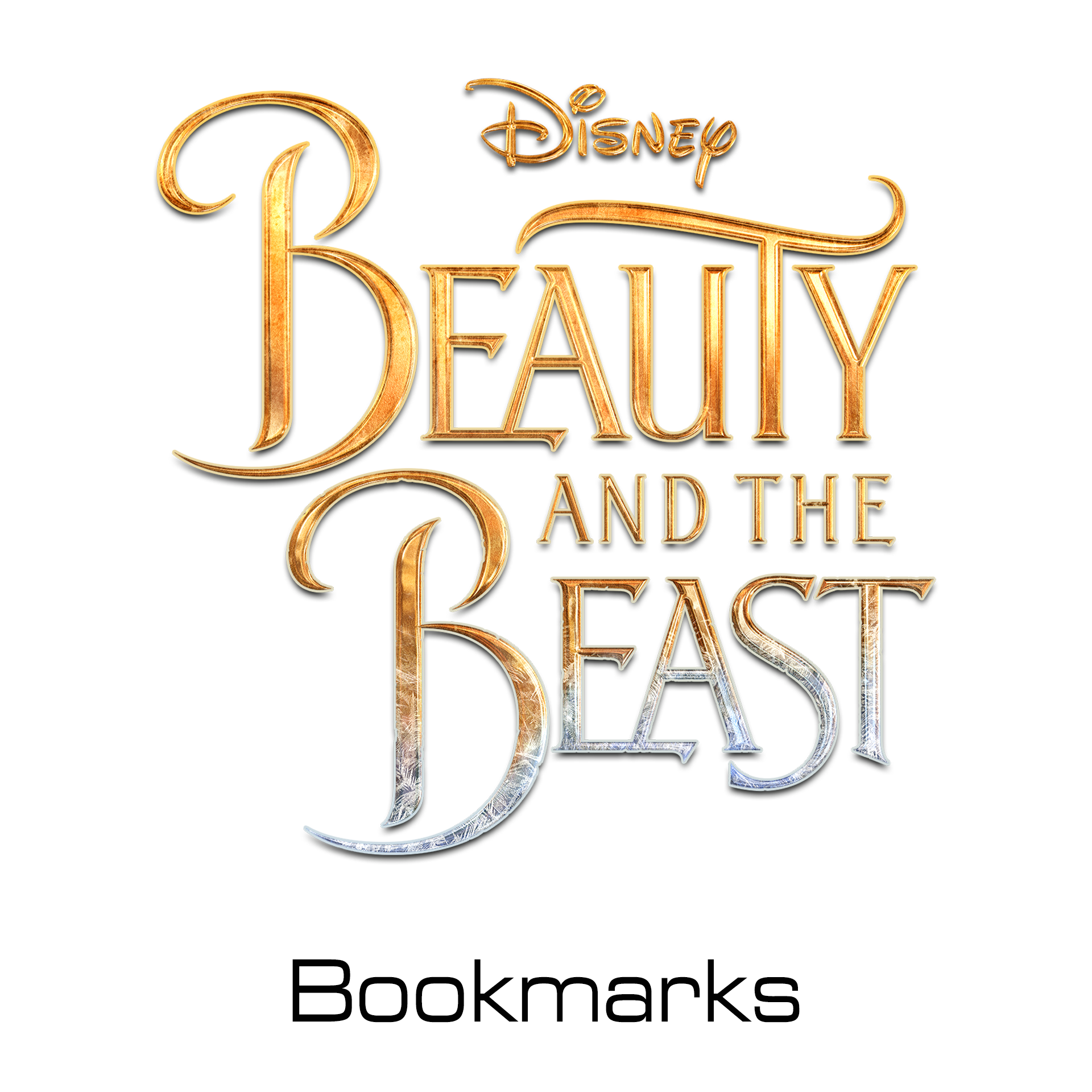 Disney Beauty and the Beast bookmarks