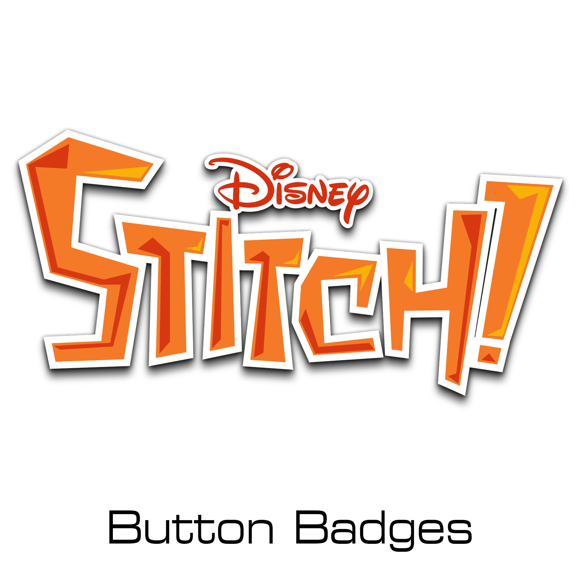Disney Stitch button badges