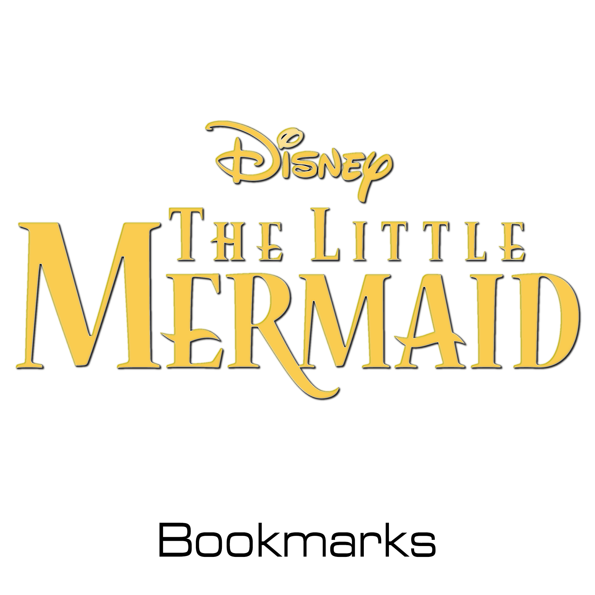 Disney The Little Mermaid bookmarks