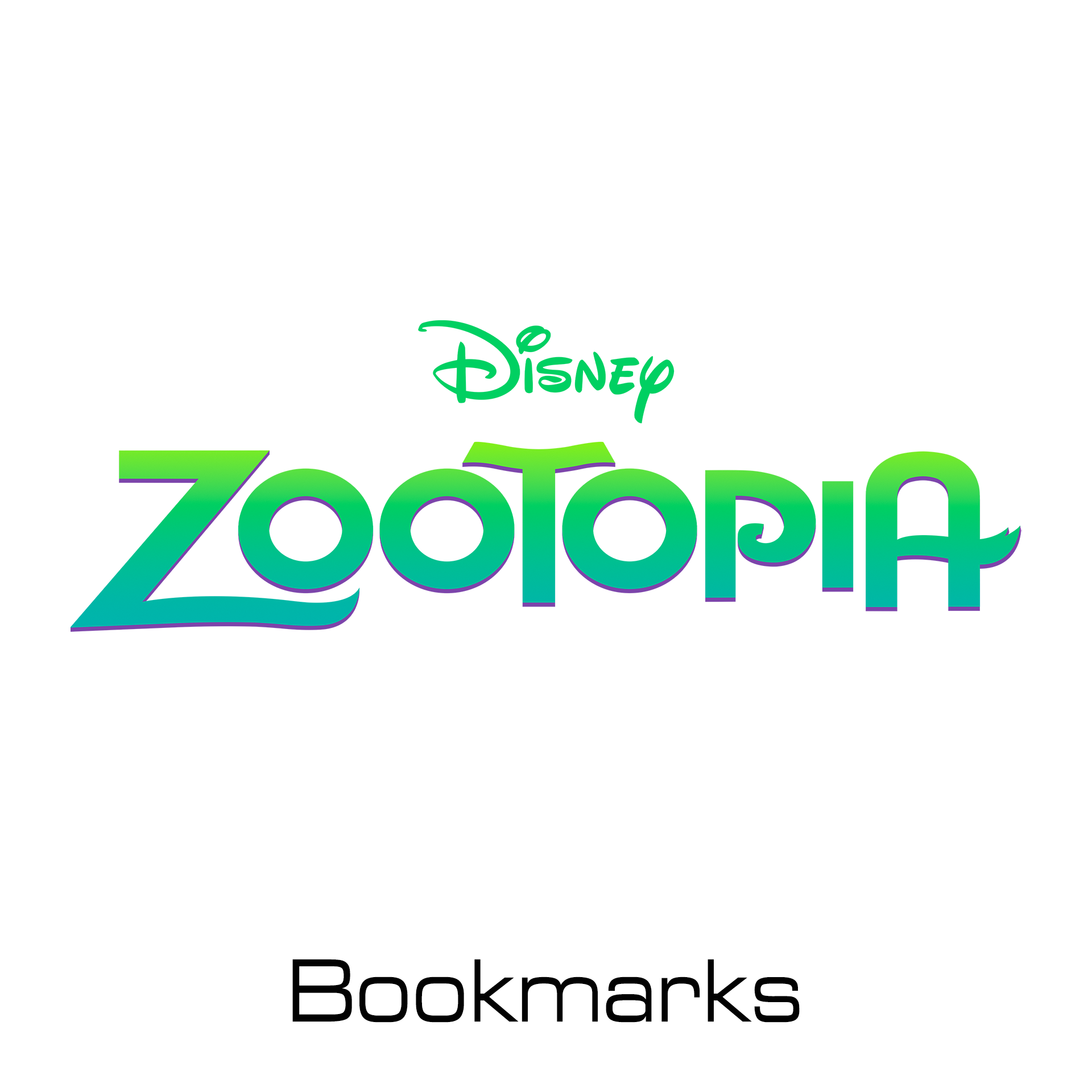 Disney Zootopia bookmarks