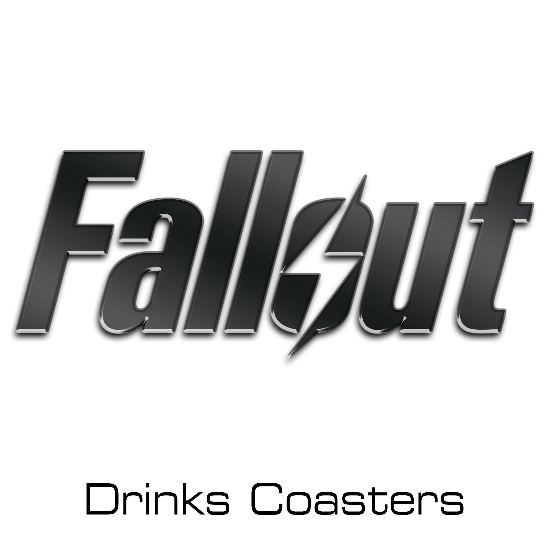 Fallout drinks coasters