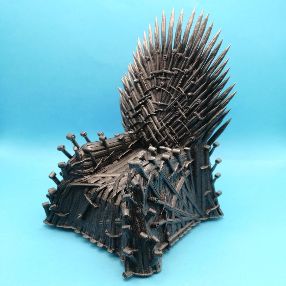 Game of Thrones - Iron Throne - resin 3D printed