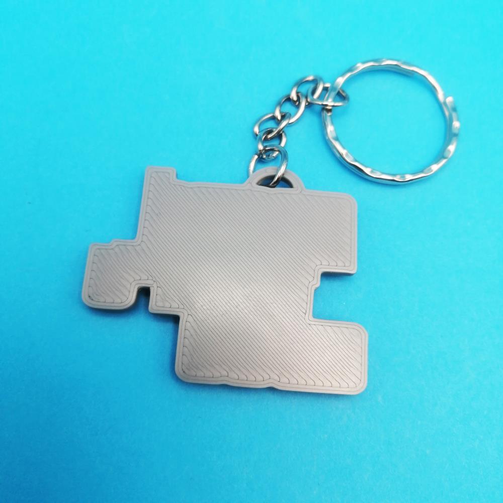 Grand Theft Auto logo 3D Printed Keyring