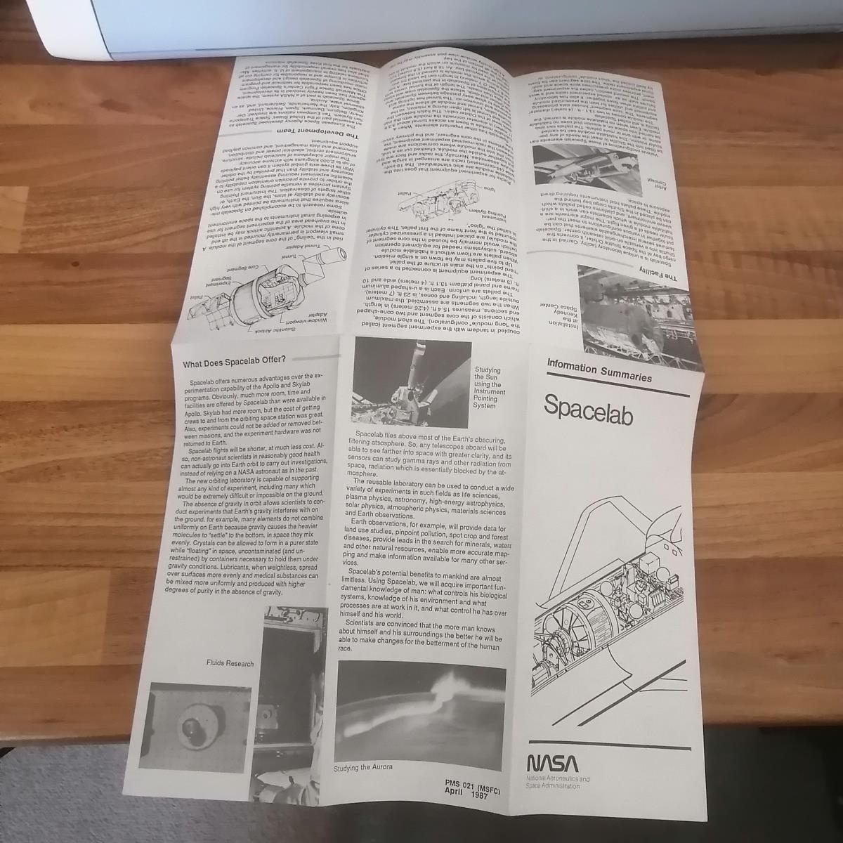Kennedy Space Center NASA leaflets 1992