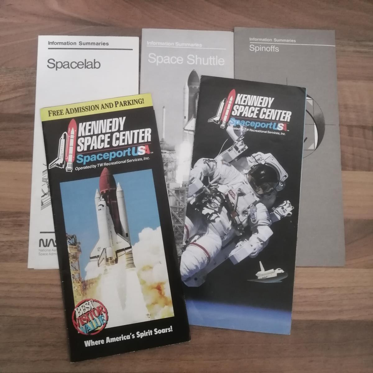 Kennedy Space Center NASA leaflets 1992