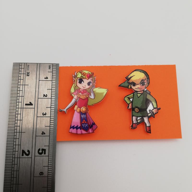 Legend of Zelda pin badge set