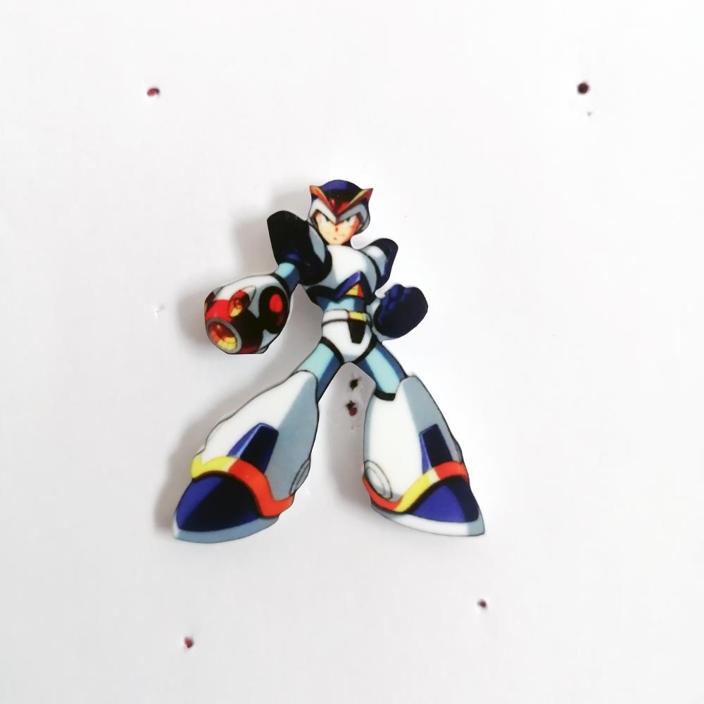 Mega Man X First Armor pin badge