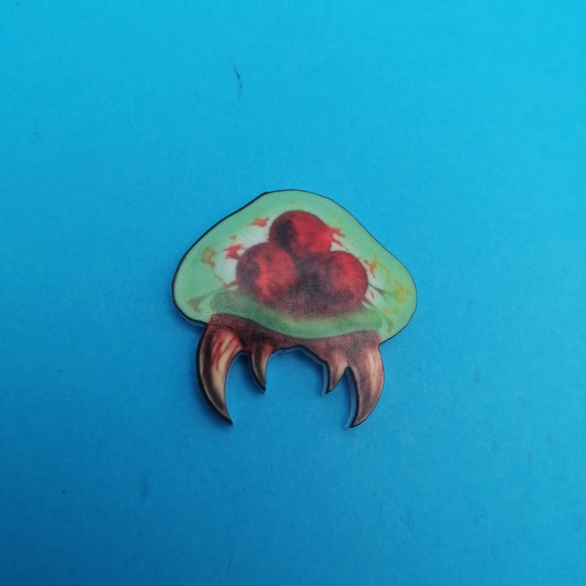 Metroid pin badge