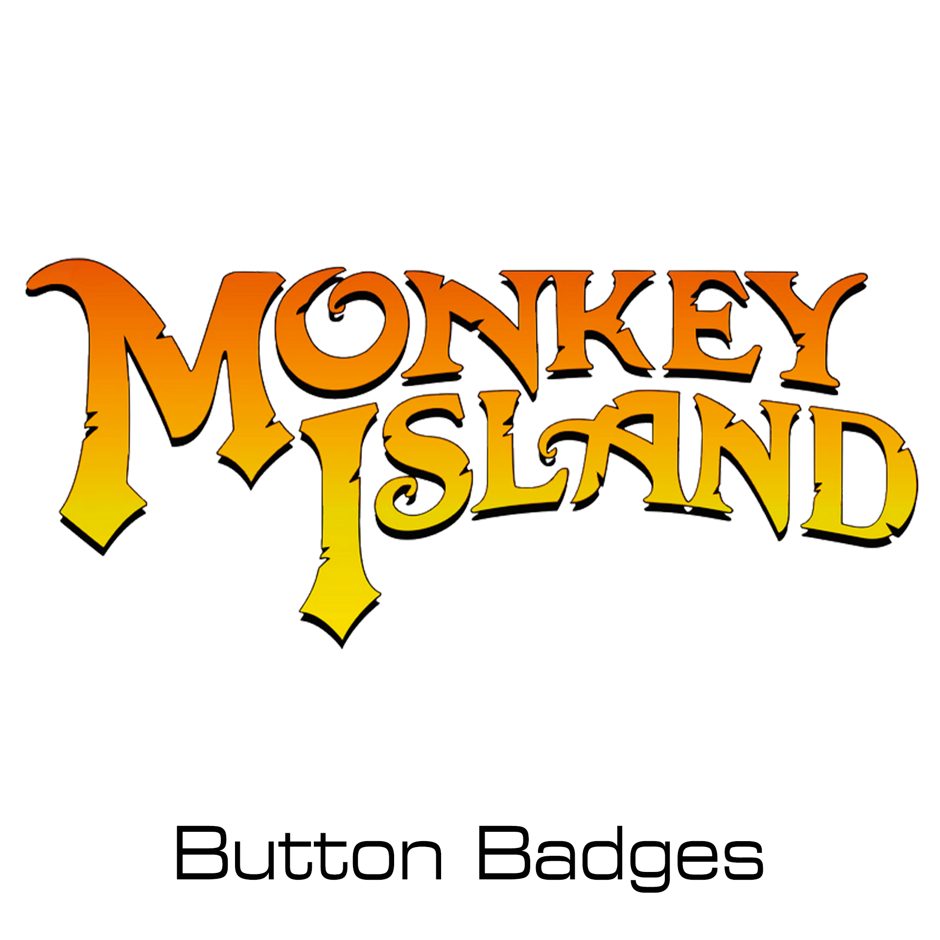 Monkey Island button badges