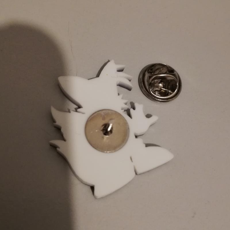 Sonic the Hedgehog - Tails pin badge