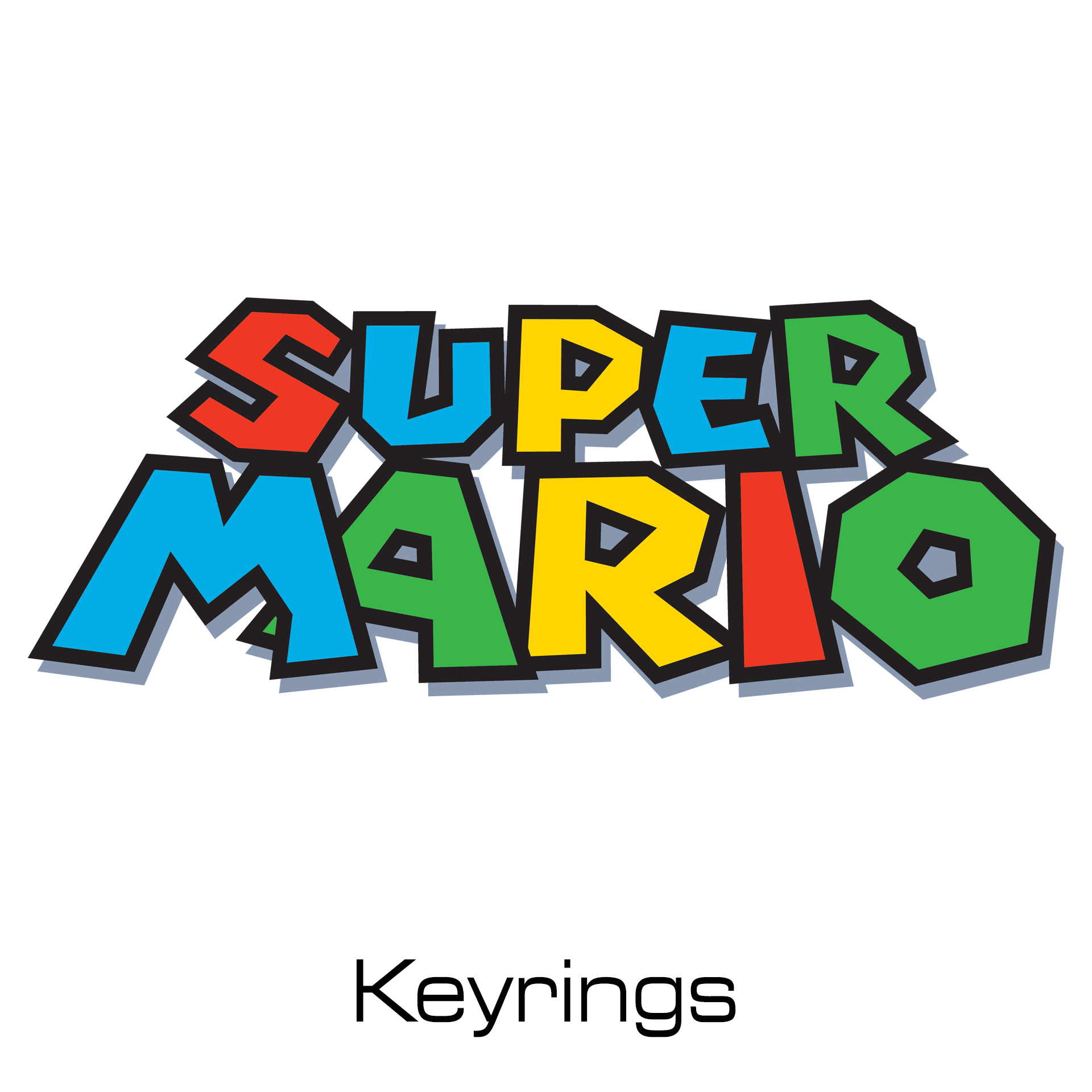 Super Mario keyrings