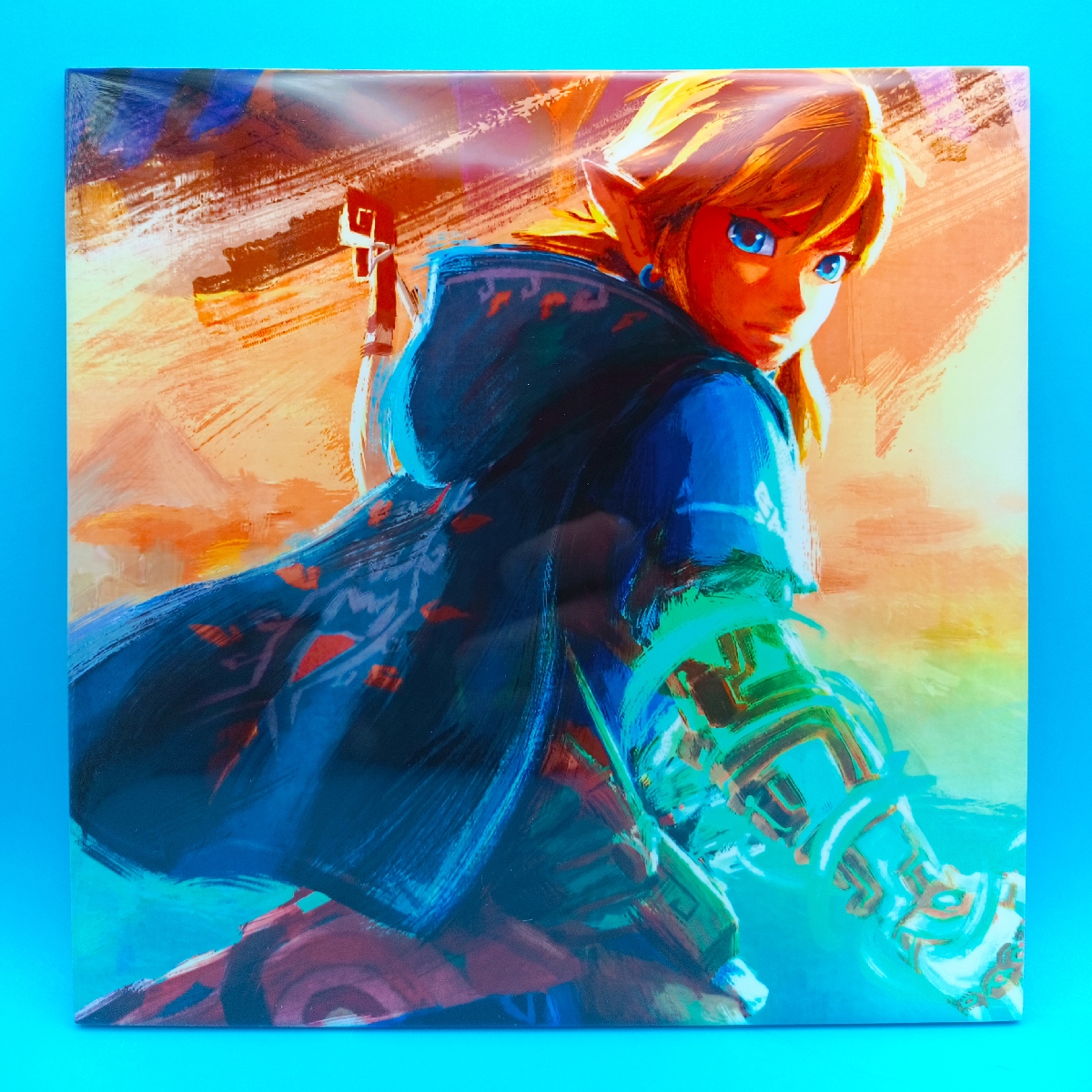 The Legend of Zelda - Tears of the Kingdom design 2 tile art/clock