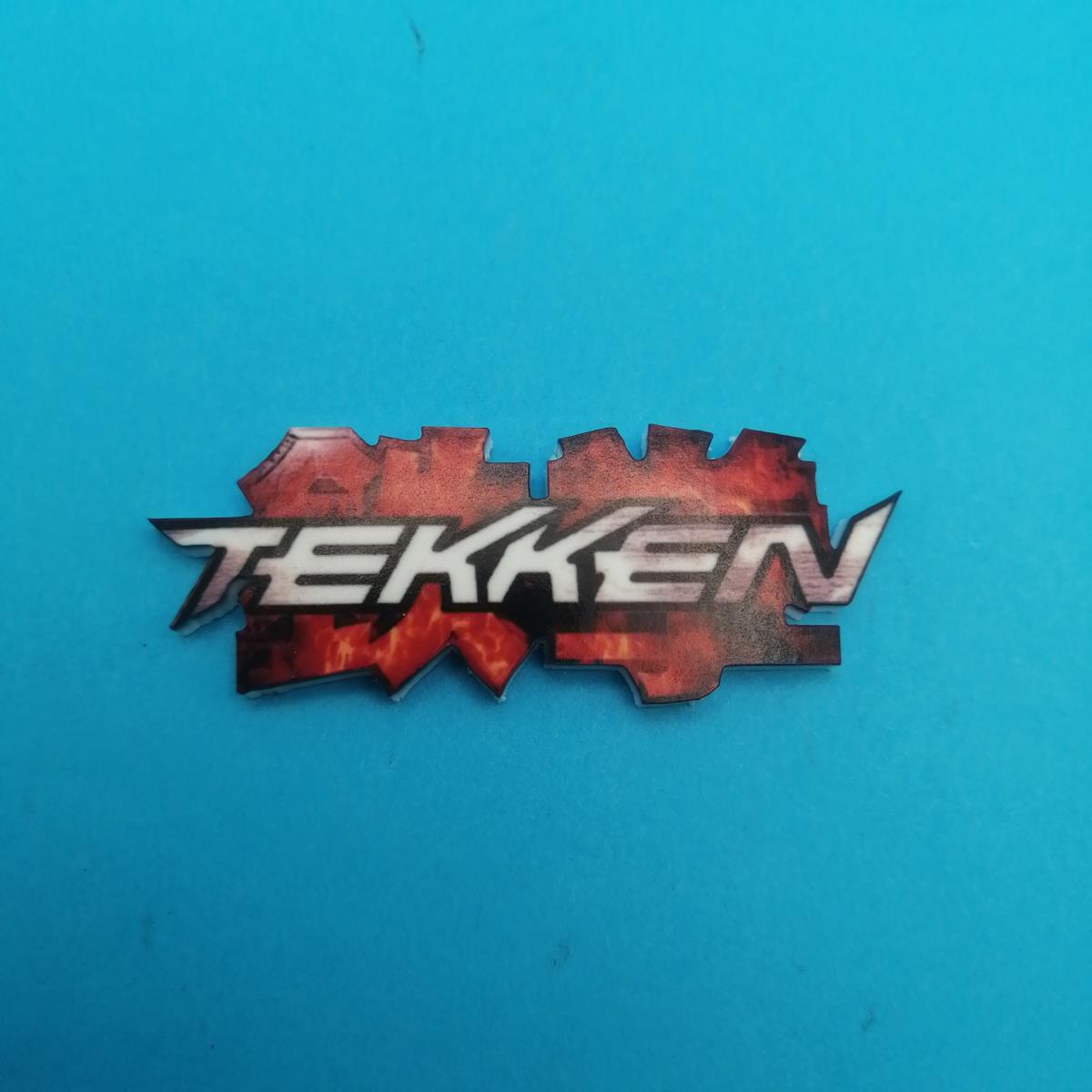 Tekken logo pin badge