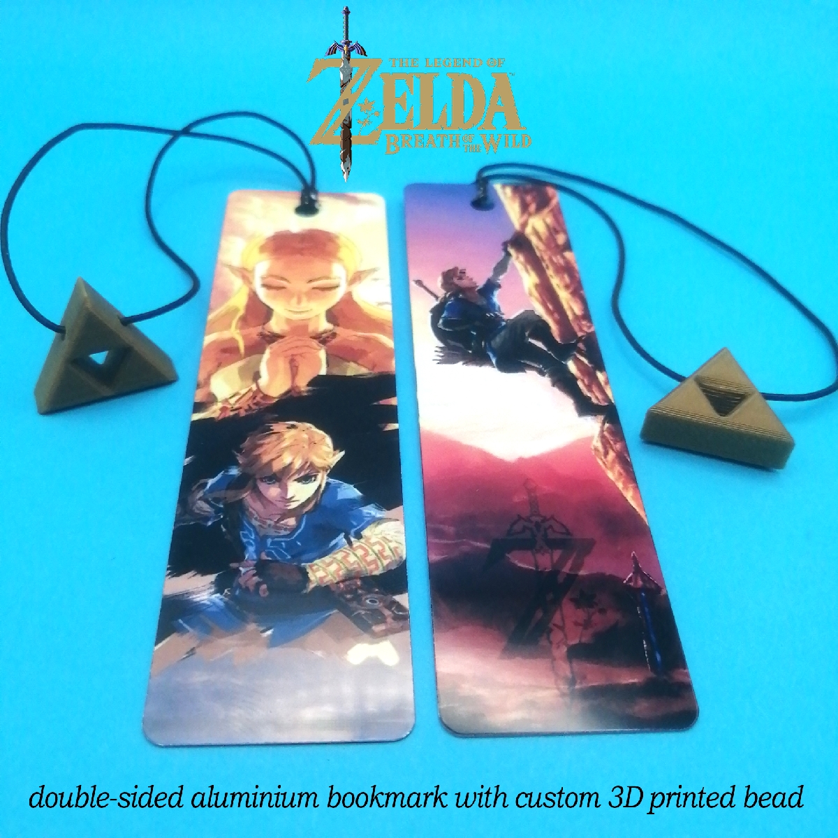 The Legend of Zelda Aluminium Bookmarks