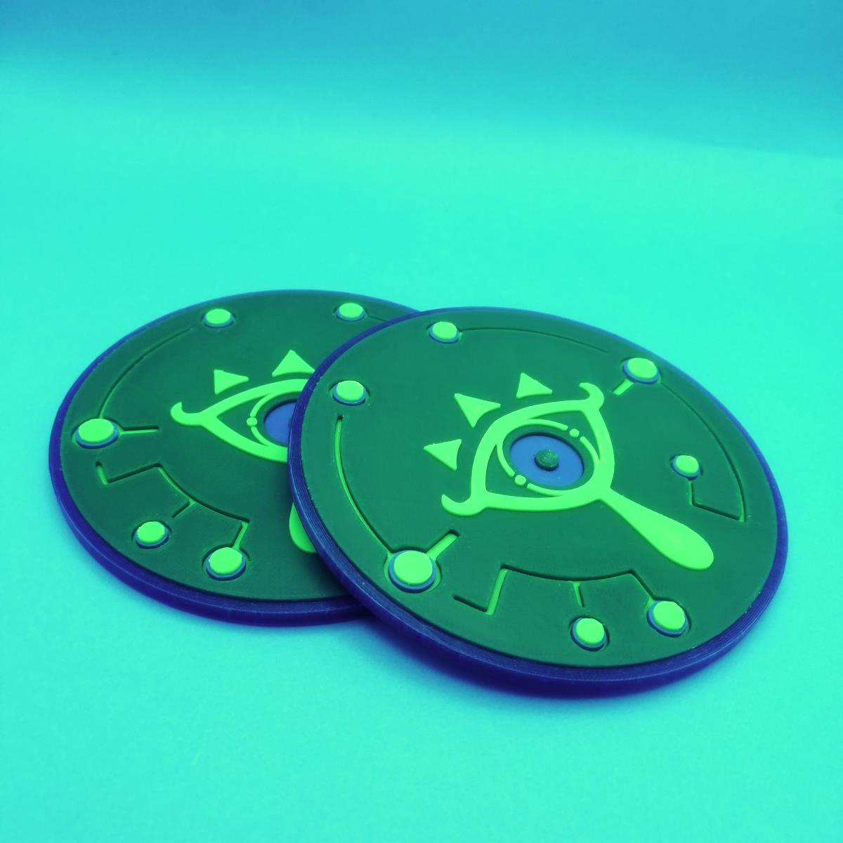 The Legend of Zelda - Sheikah Emblem 3D Printed Drinks Coaster