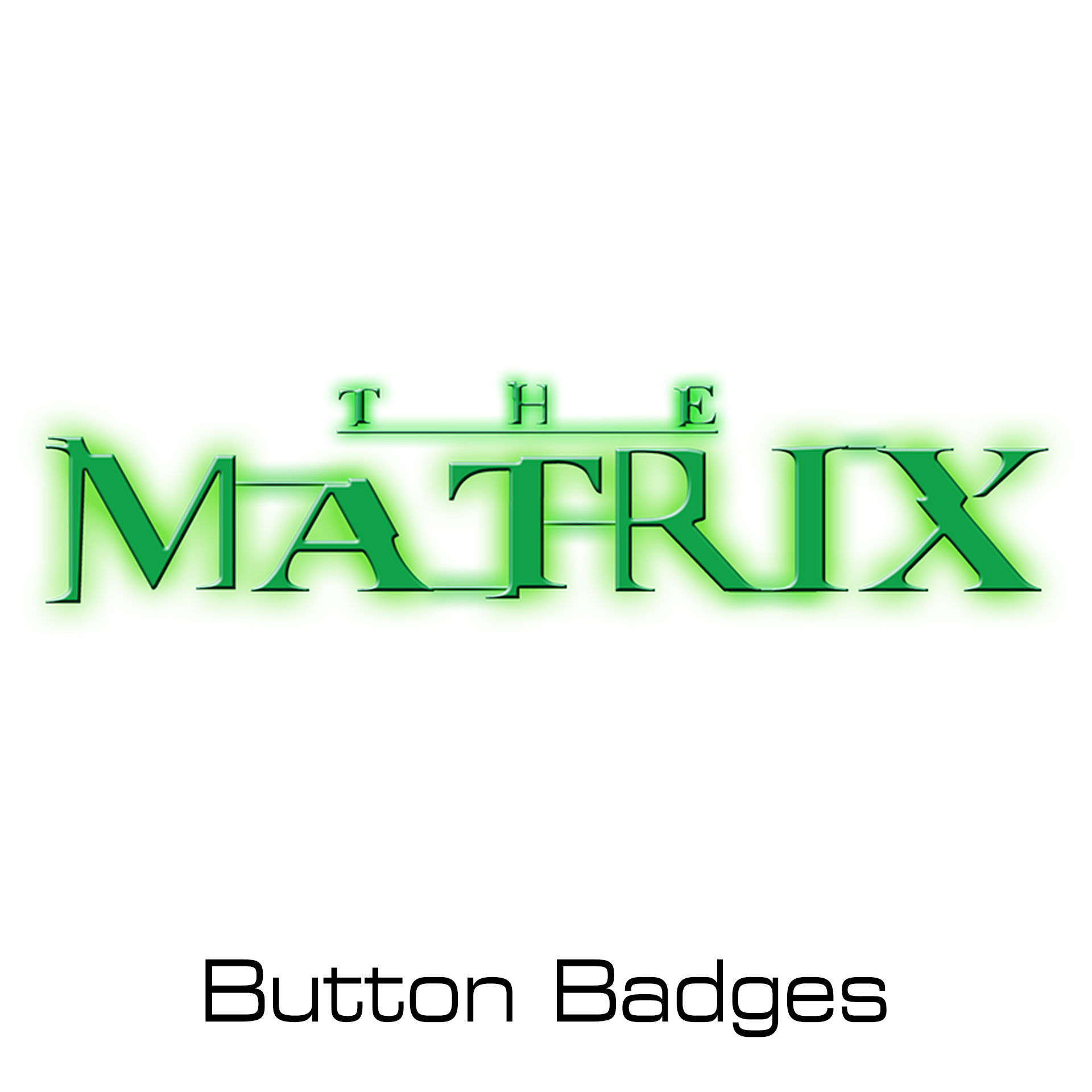 The Matrix button badges