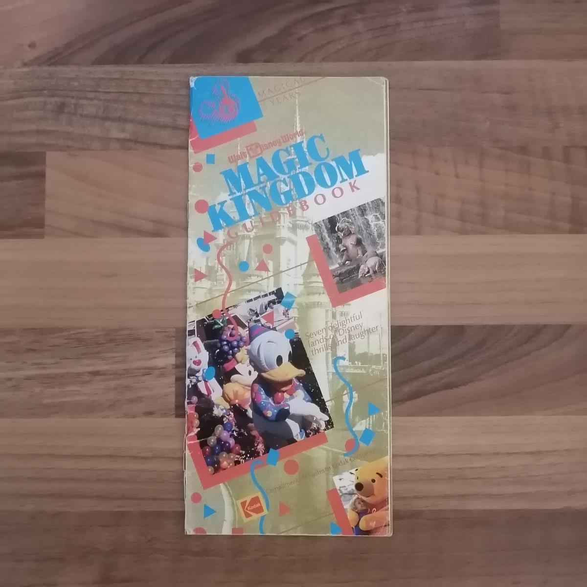 Walt Disney World Magic Kingdom Guidebook 1991