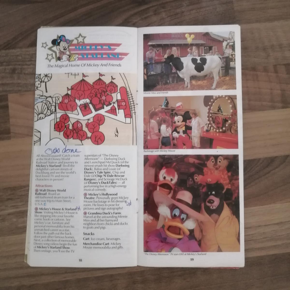 Walt Disney World Magic Kingdom Guidebook 1991