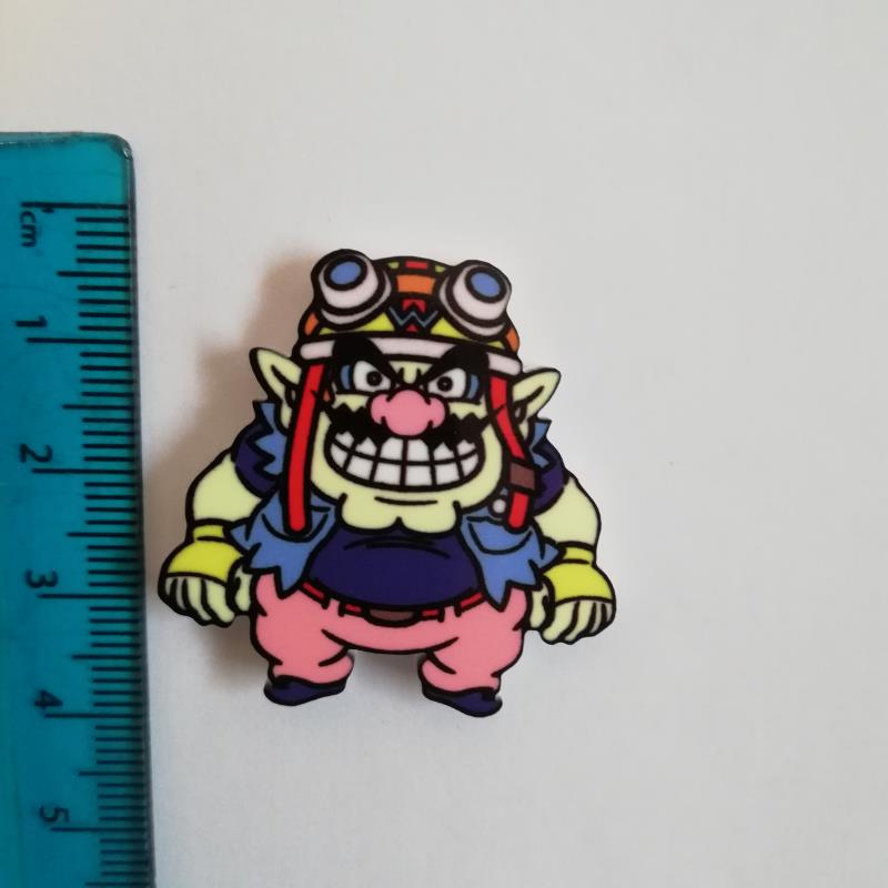 Warioware - Wario pin badge - Super Mario Bros.