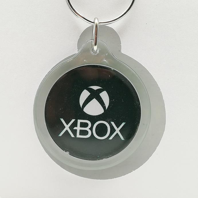 Xbox plastic keyring