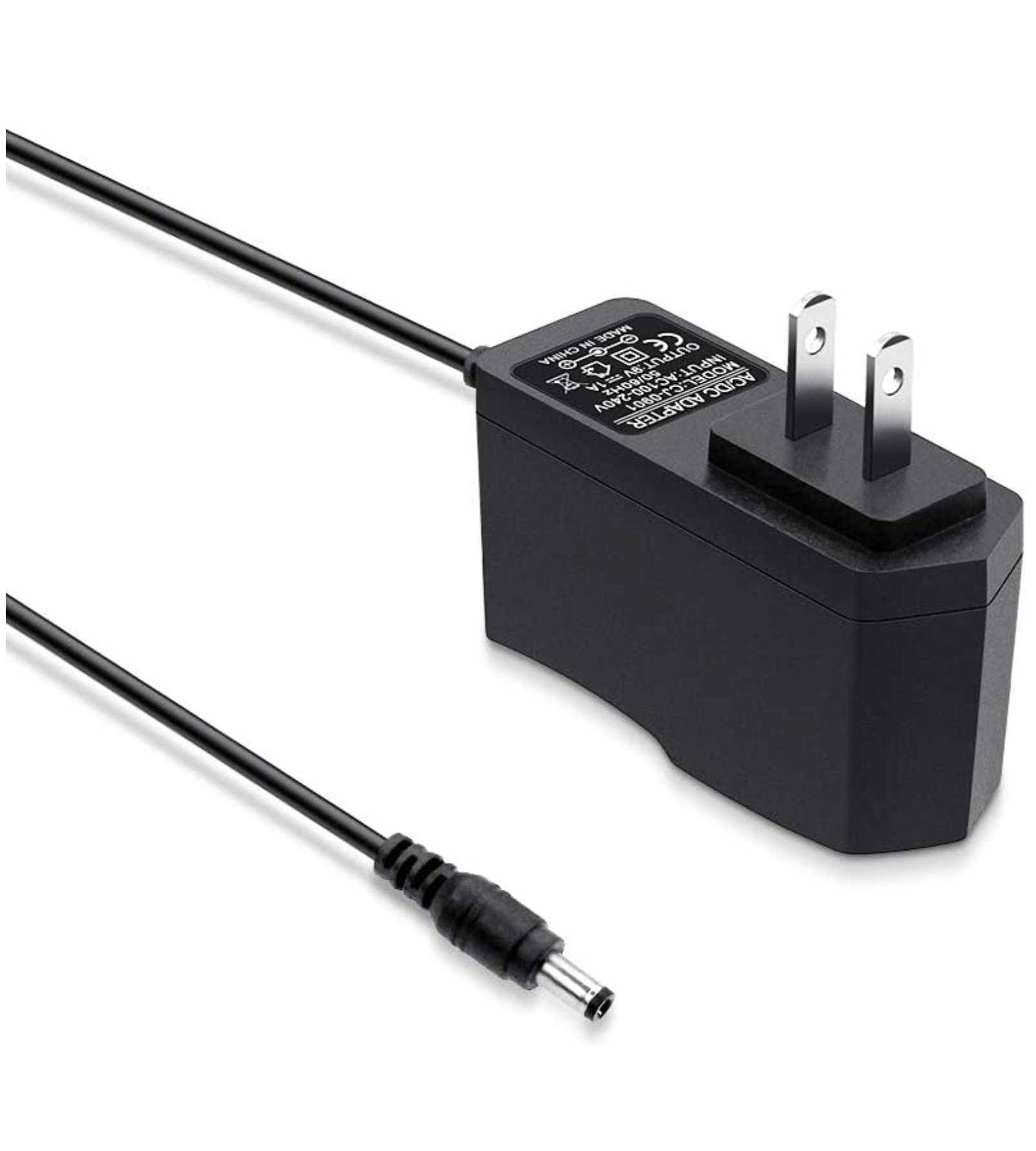 9v 1a AC Adapter Center Tip Negative