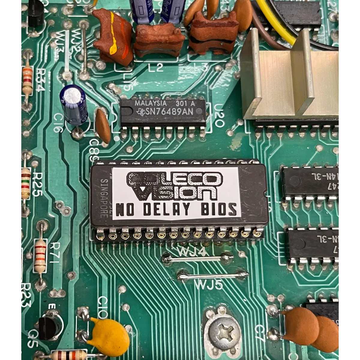 ColecoVision / RGB / +5v RAM Upgrade / Power Switch mod / Restoration