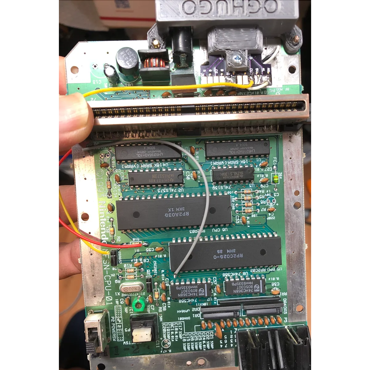 NES 101- Top Loader NESRGB Installed