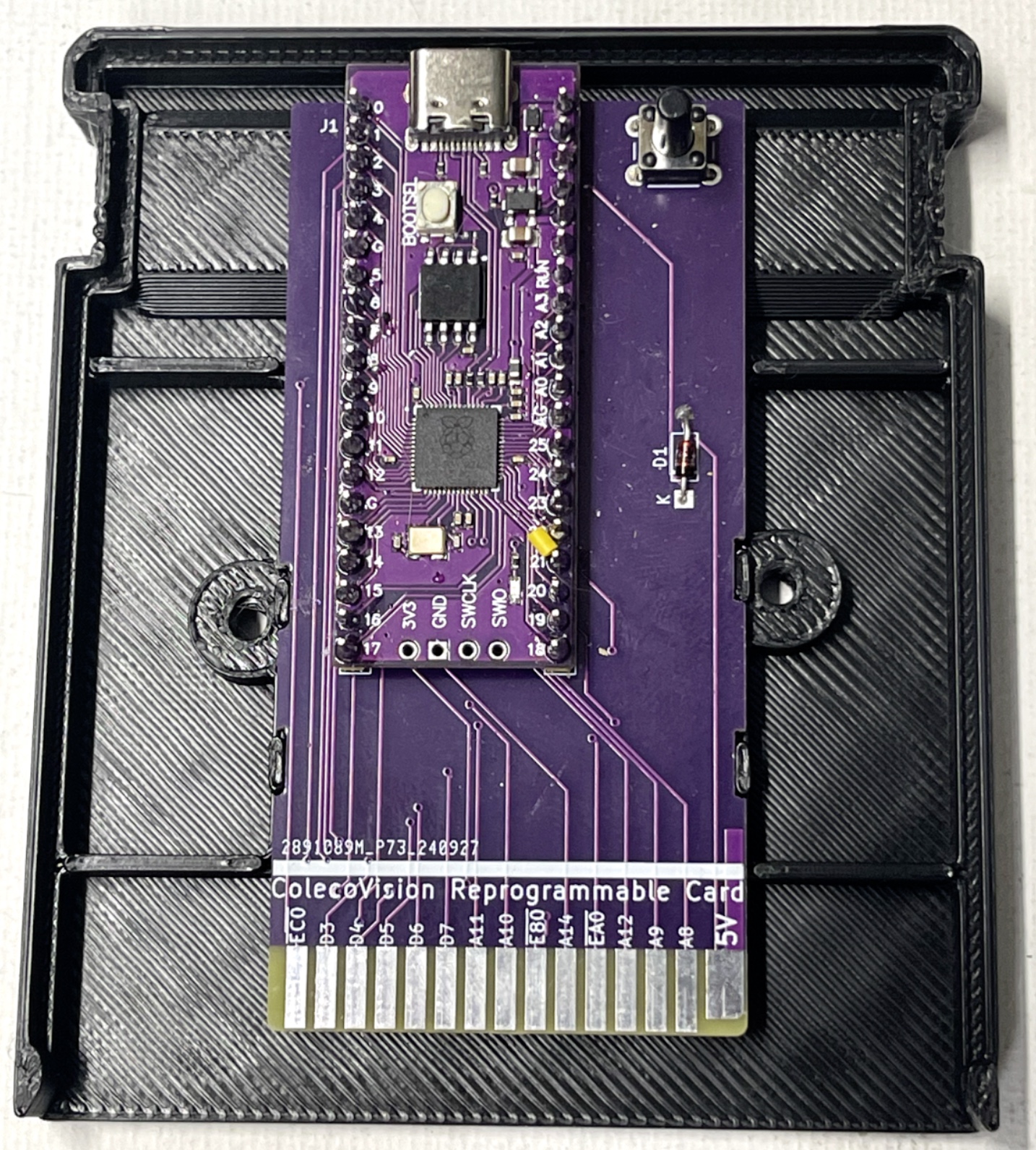 PiColeco Colecovision Game Console Multicart USB Loaded Cartridge