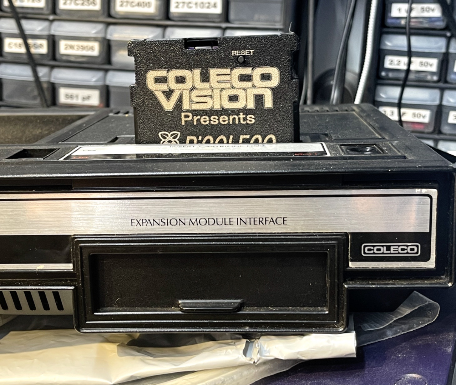 PiColeco Colecovision Game Console Multicart USB Loaded Cartridge