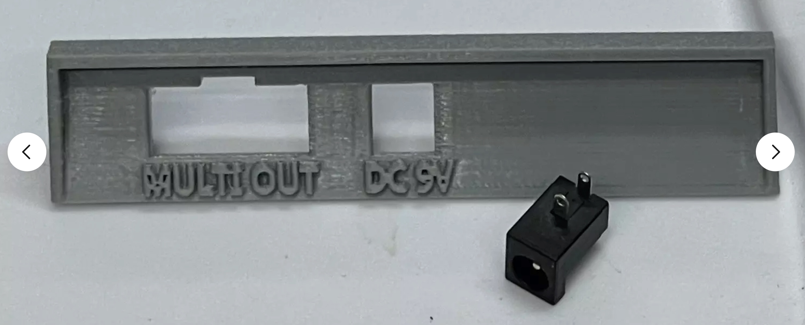 Replacement Back Panel Power DC Jack Port for SNES Jr Super Nintendo 2 ...