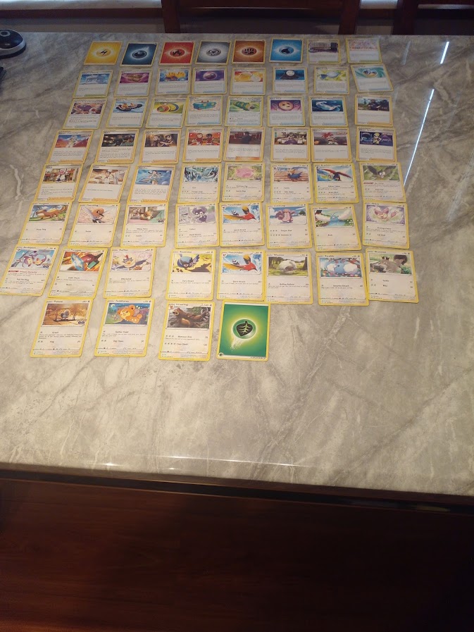 original pokemon trading card 60 pc set