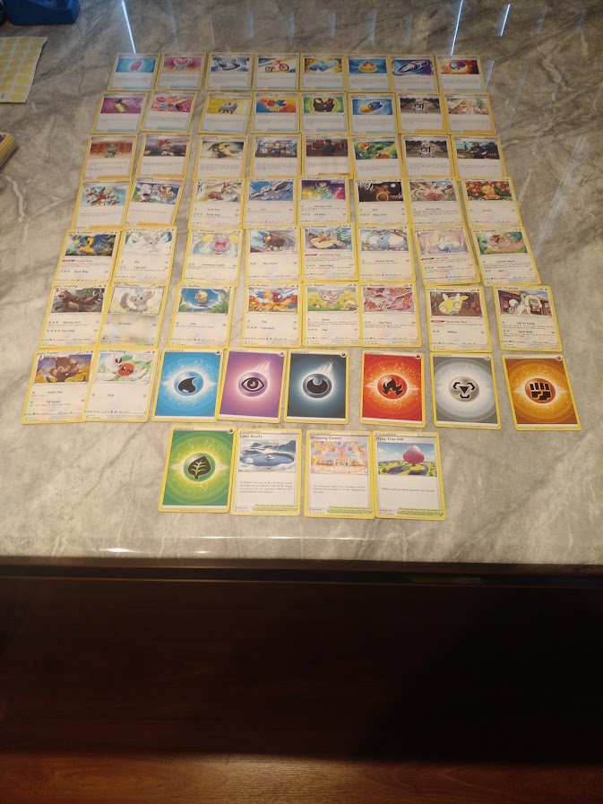 original pokemon trading card 60 pc set